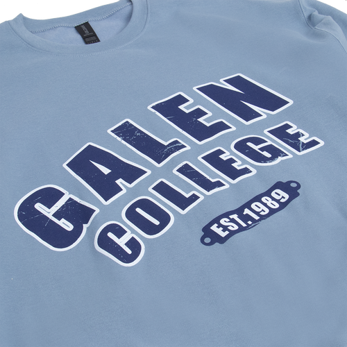 Galen College Oversized Print Crewneck Sweatshirt